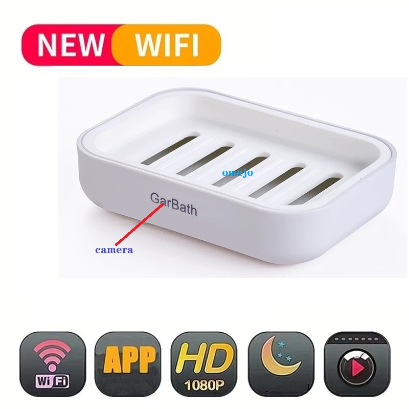 Soap Box Spy Camera WiFi 4K HD Hidden Camera for Indoor Security ...